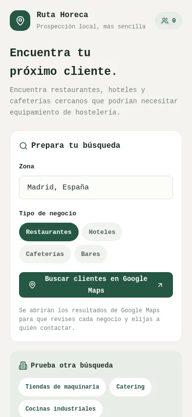 MapMaquinaria Finder