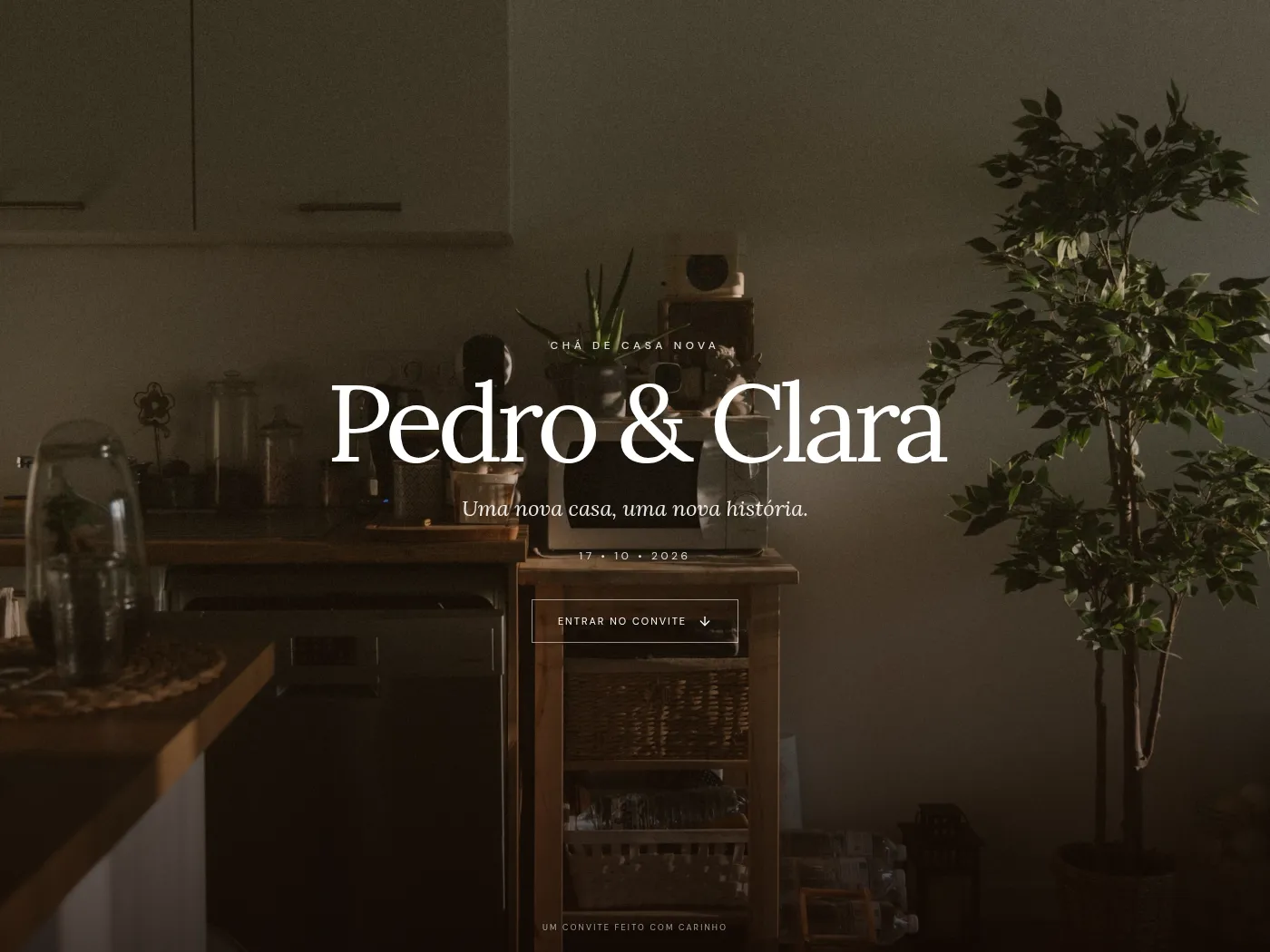 Chá de Casa Nova Premium
