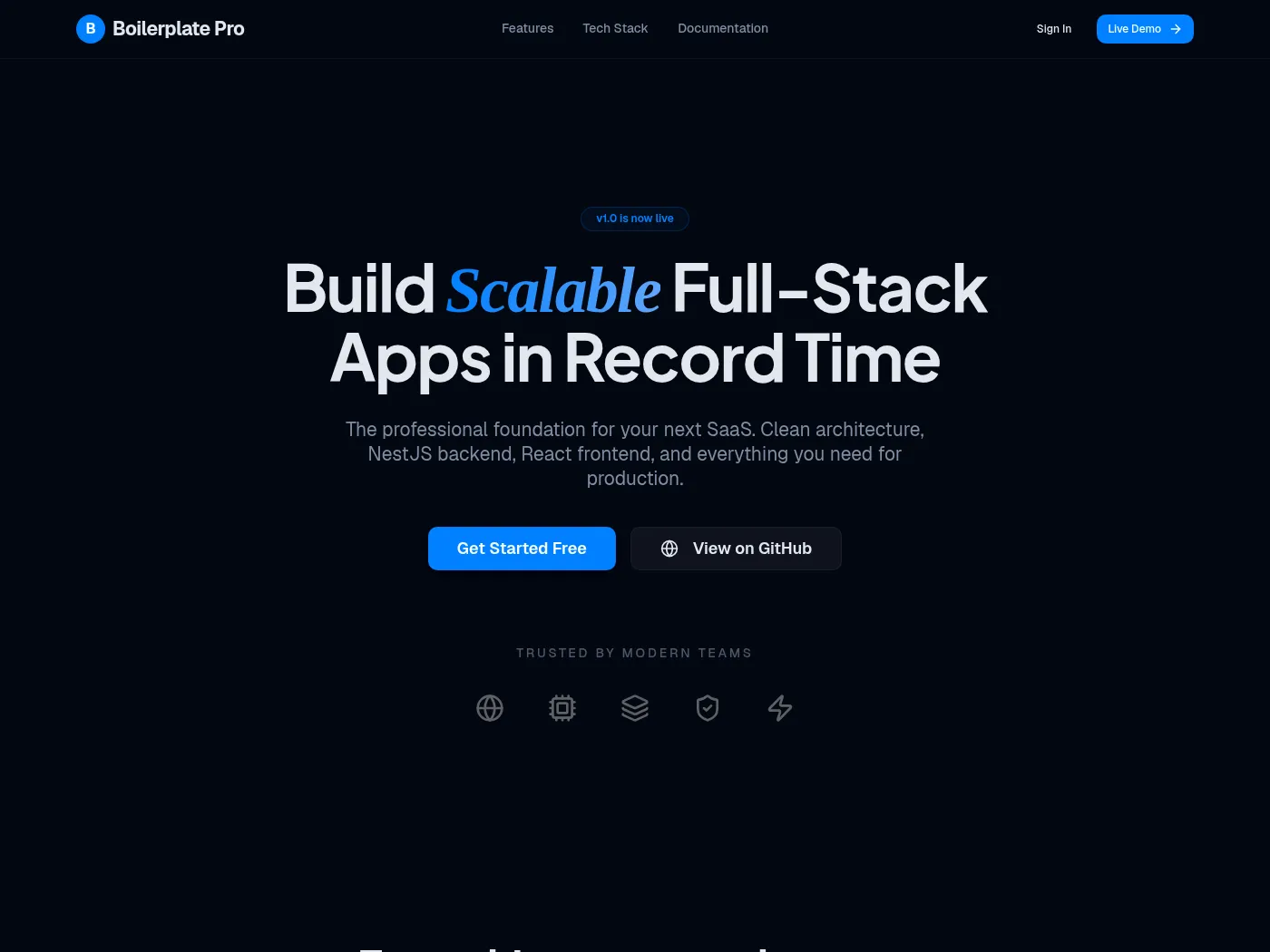 FullStack Boilerplate Pro