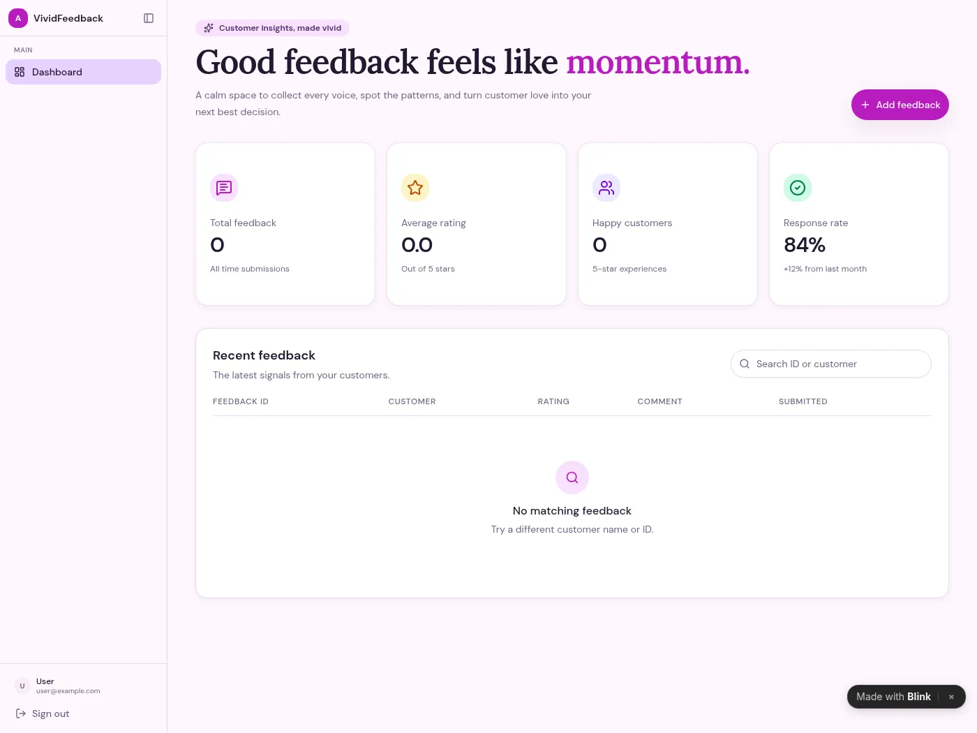 VividFeedback