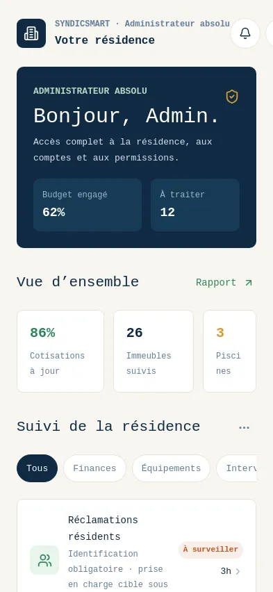 SyndicSmart Mobile