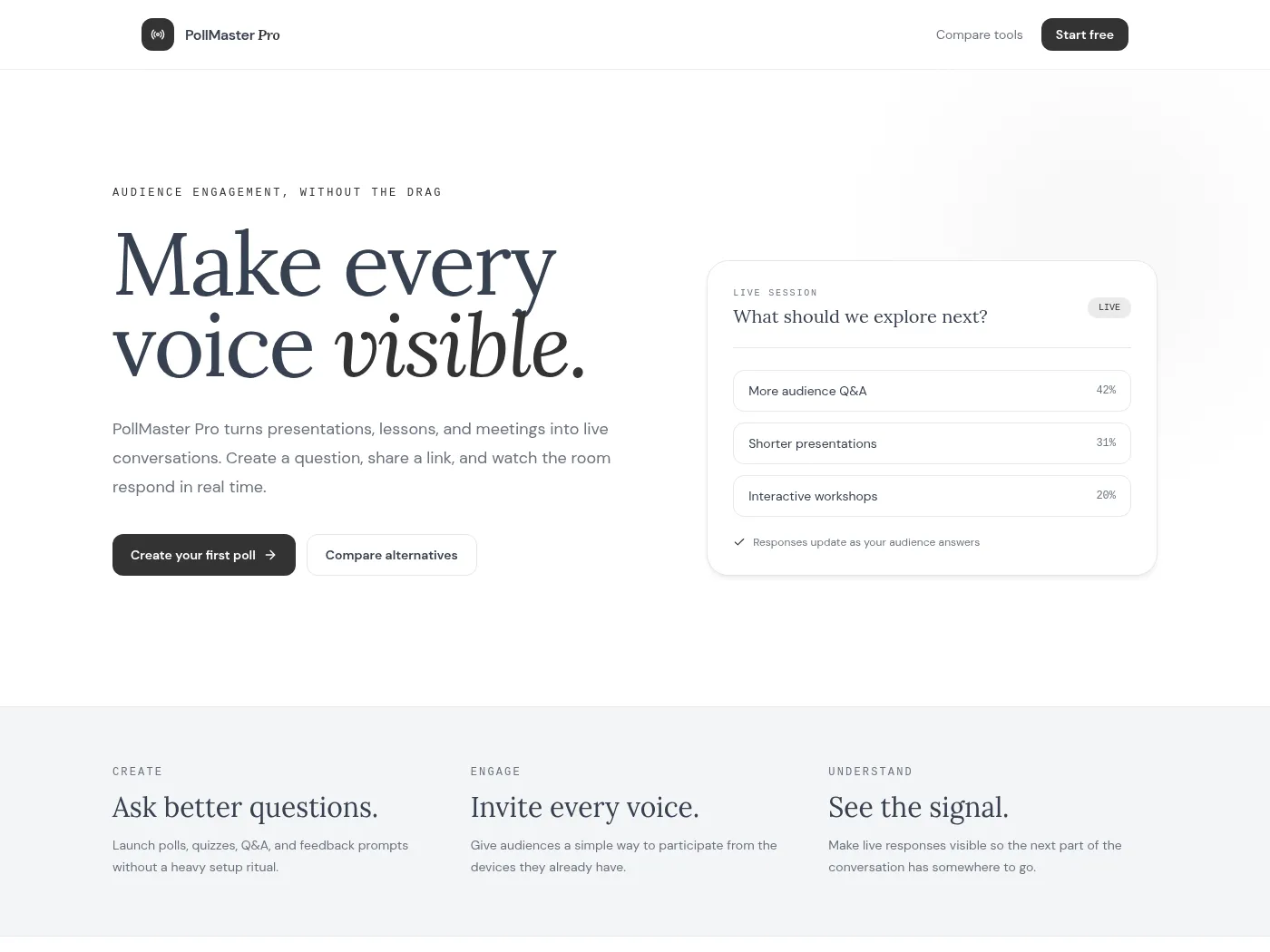 PollMaster Pro