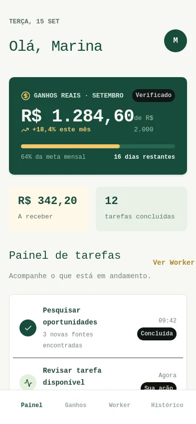 AutoEarnings Mobile Tracker