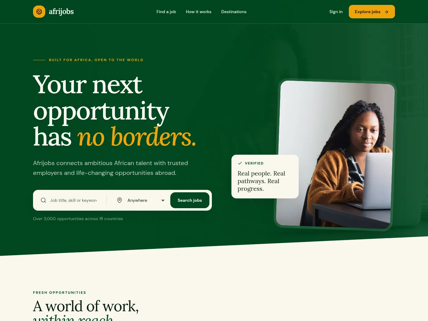 Afrijobs Portal