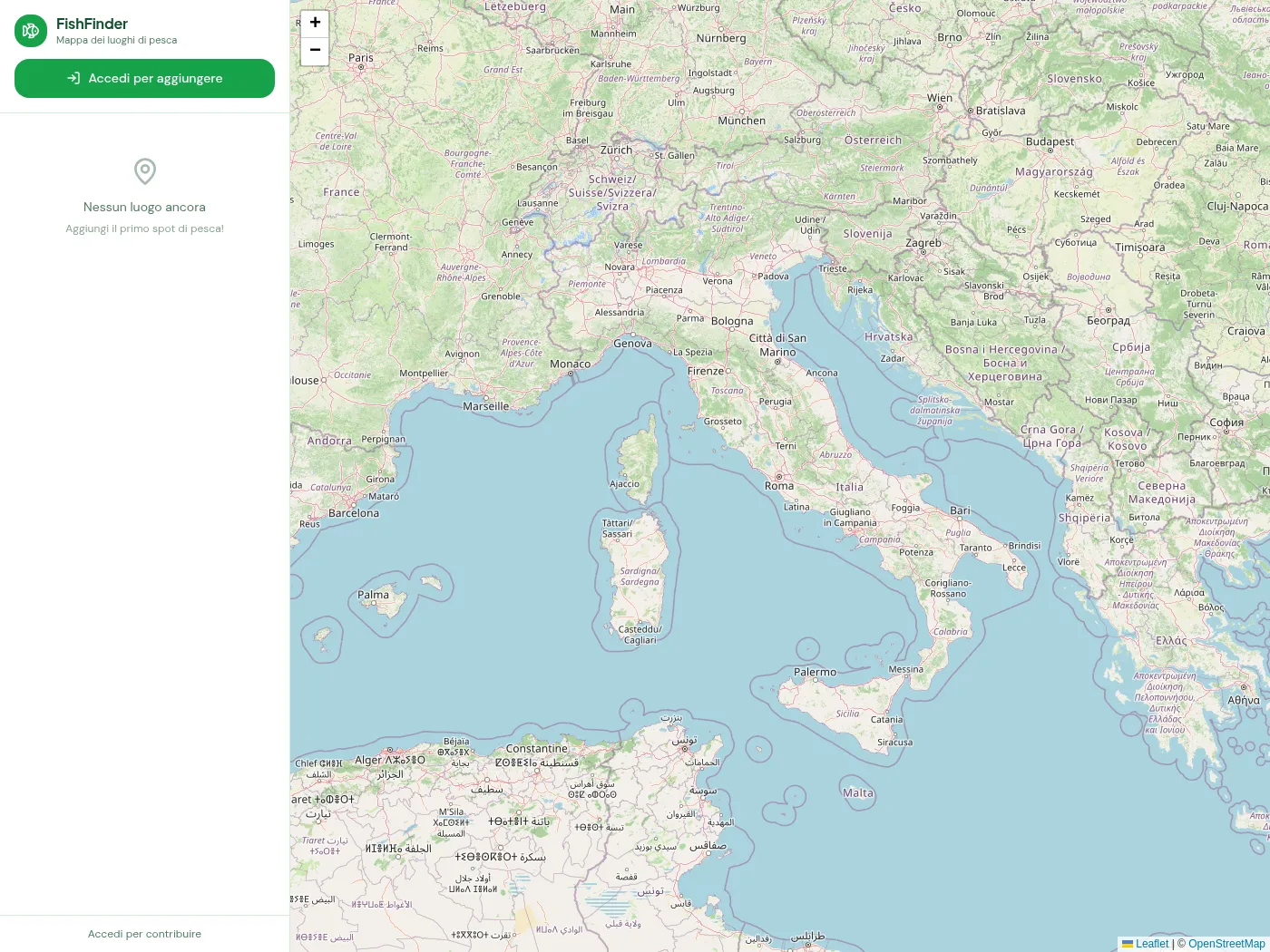 FishFinder Map App