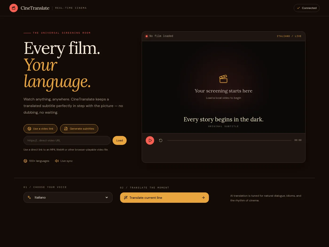 CineTranslate