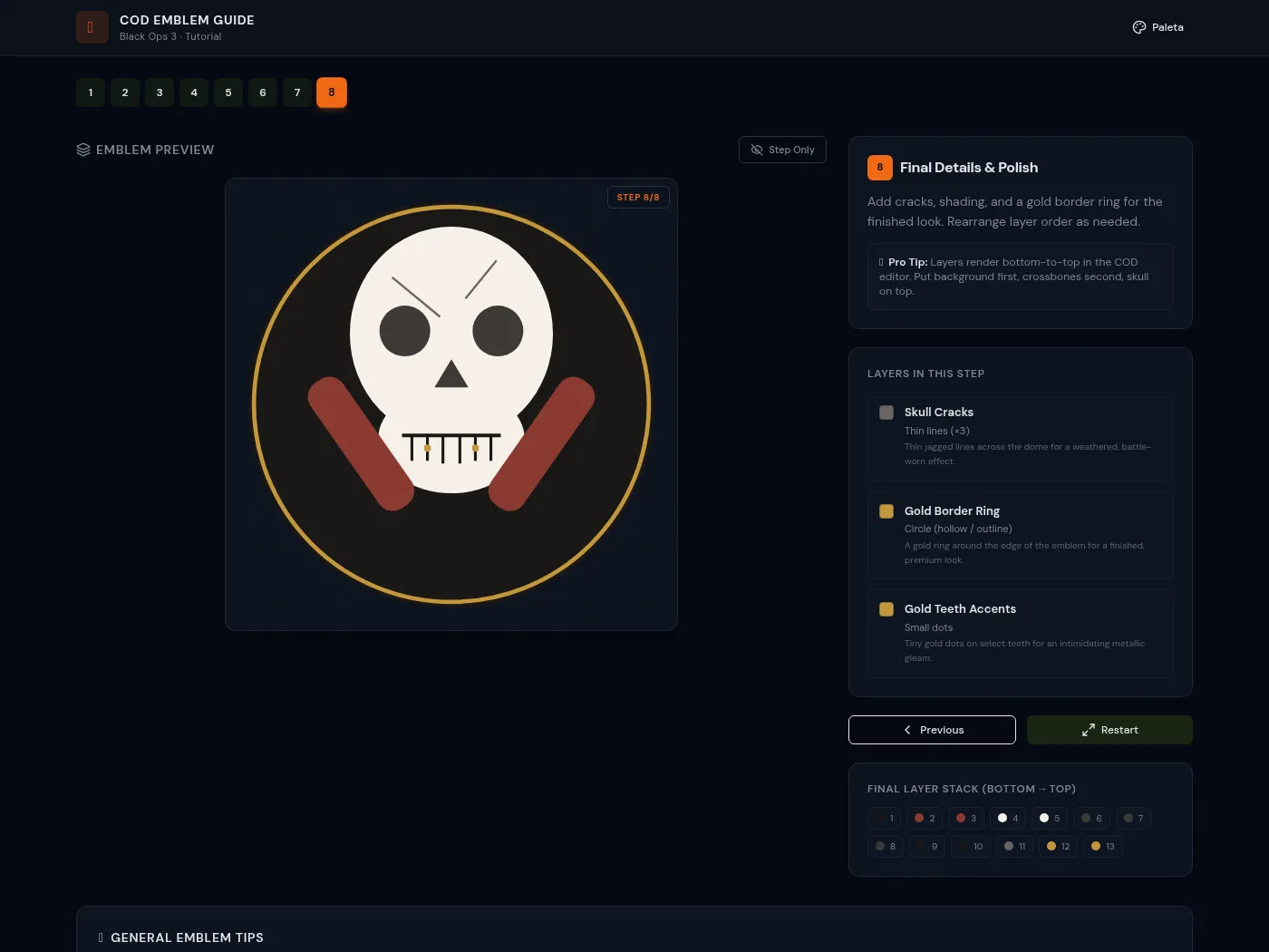 COD Emblem Guide