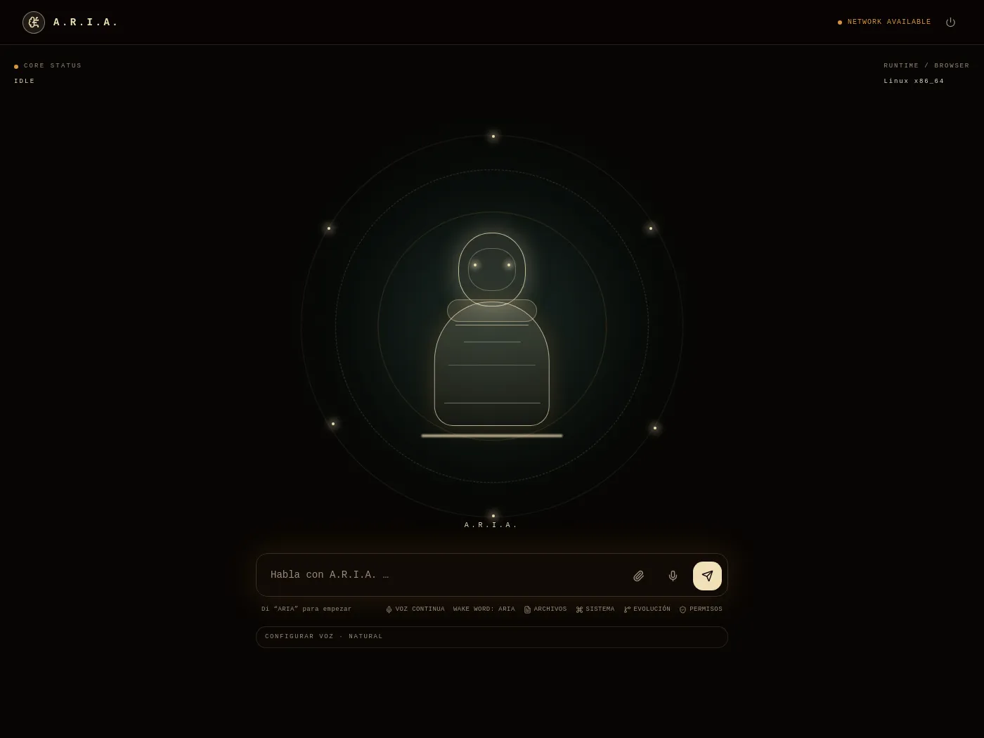 A.R.I.A. Desktop AI