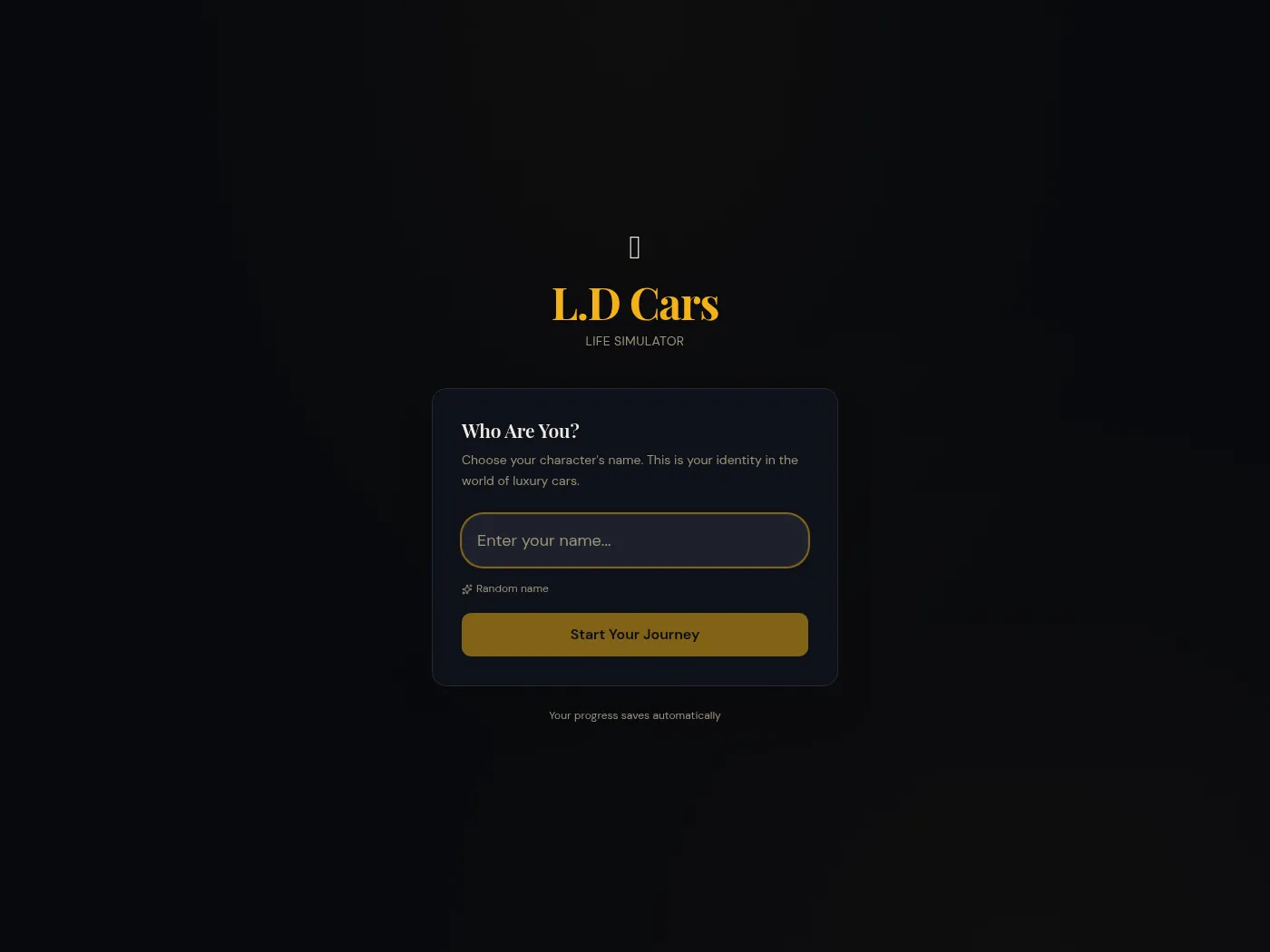 L.D Cars Life Sim