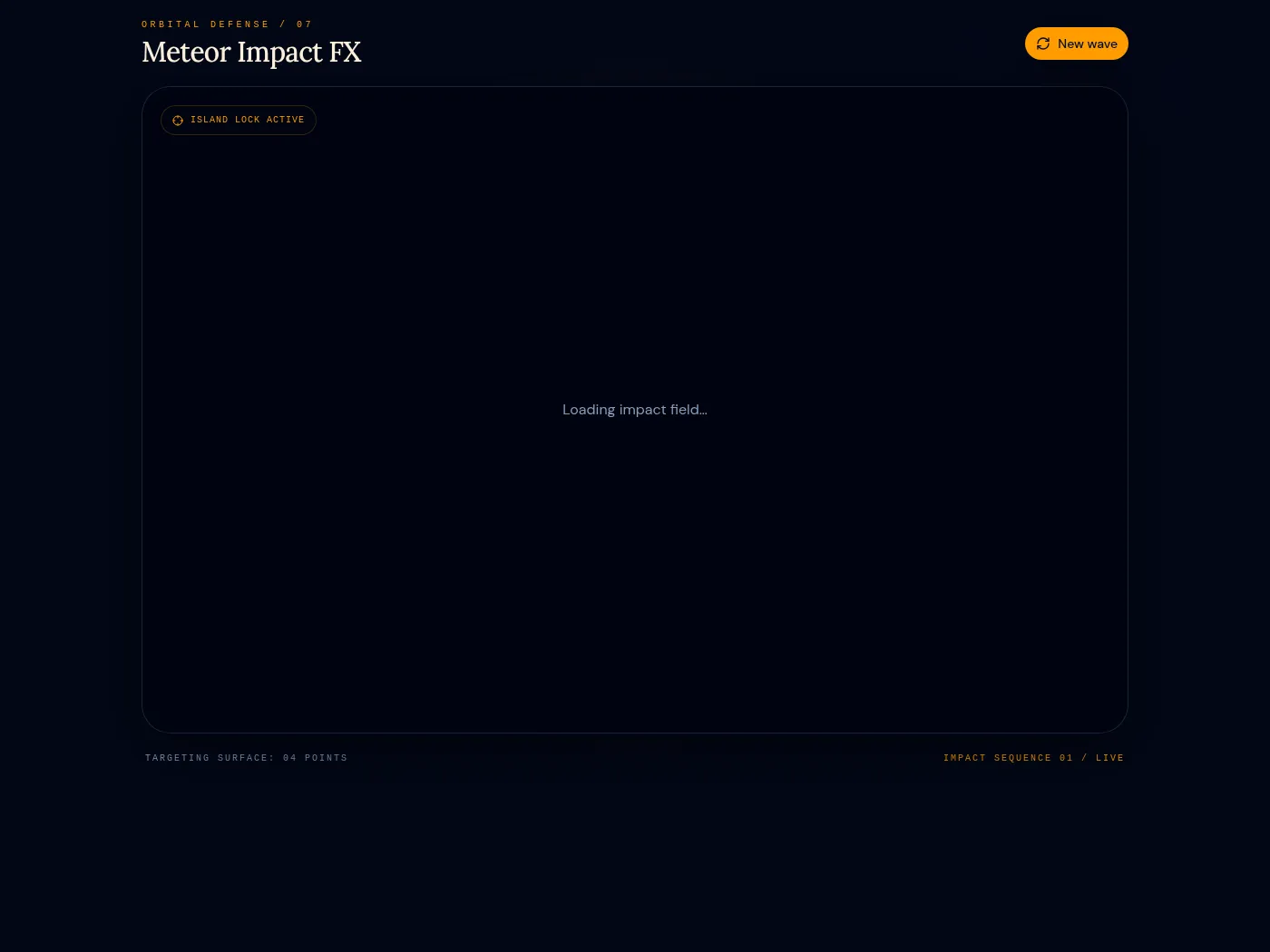 Meteor Impact FX