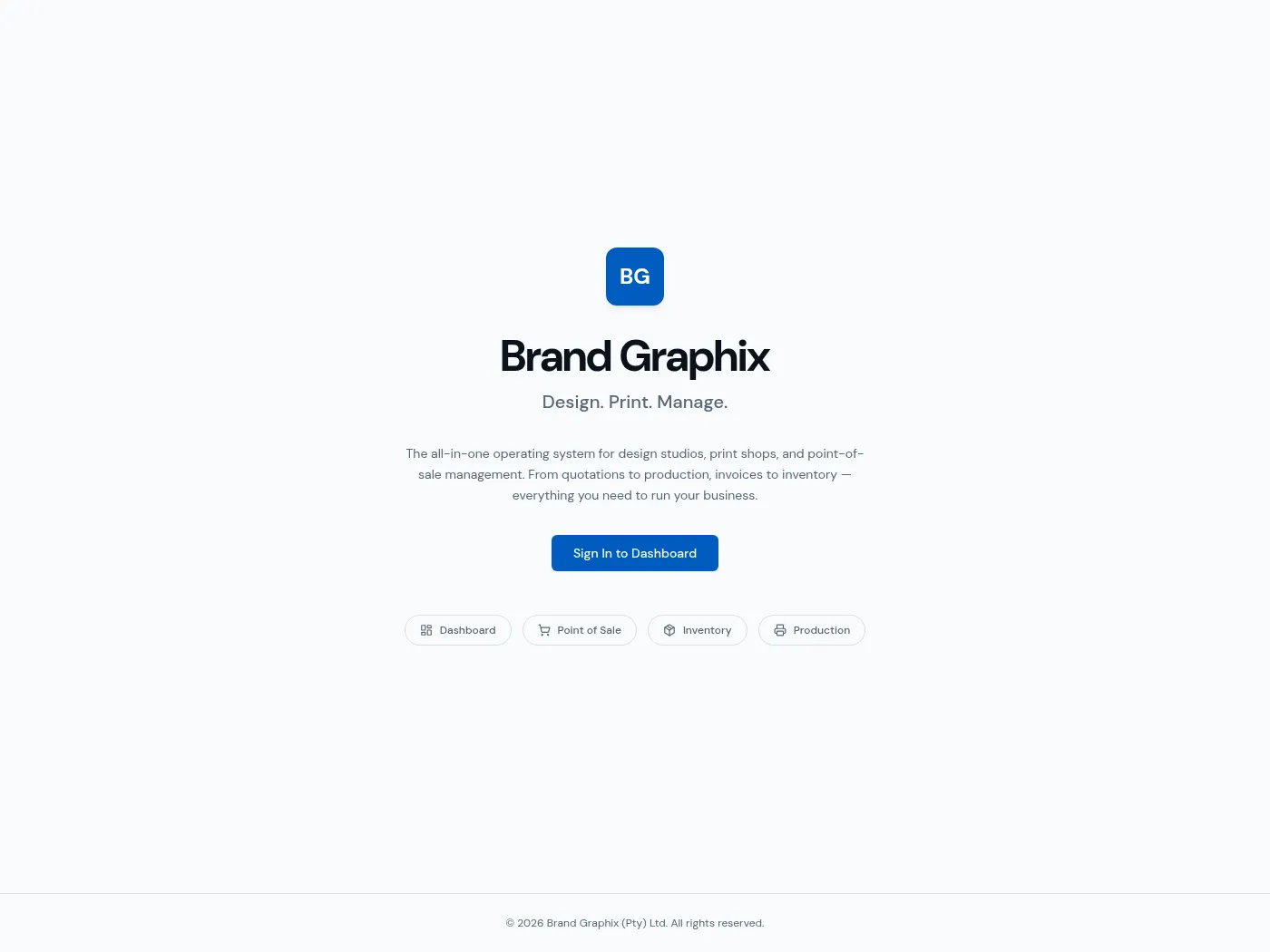 Brand Graphix OS