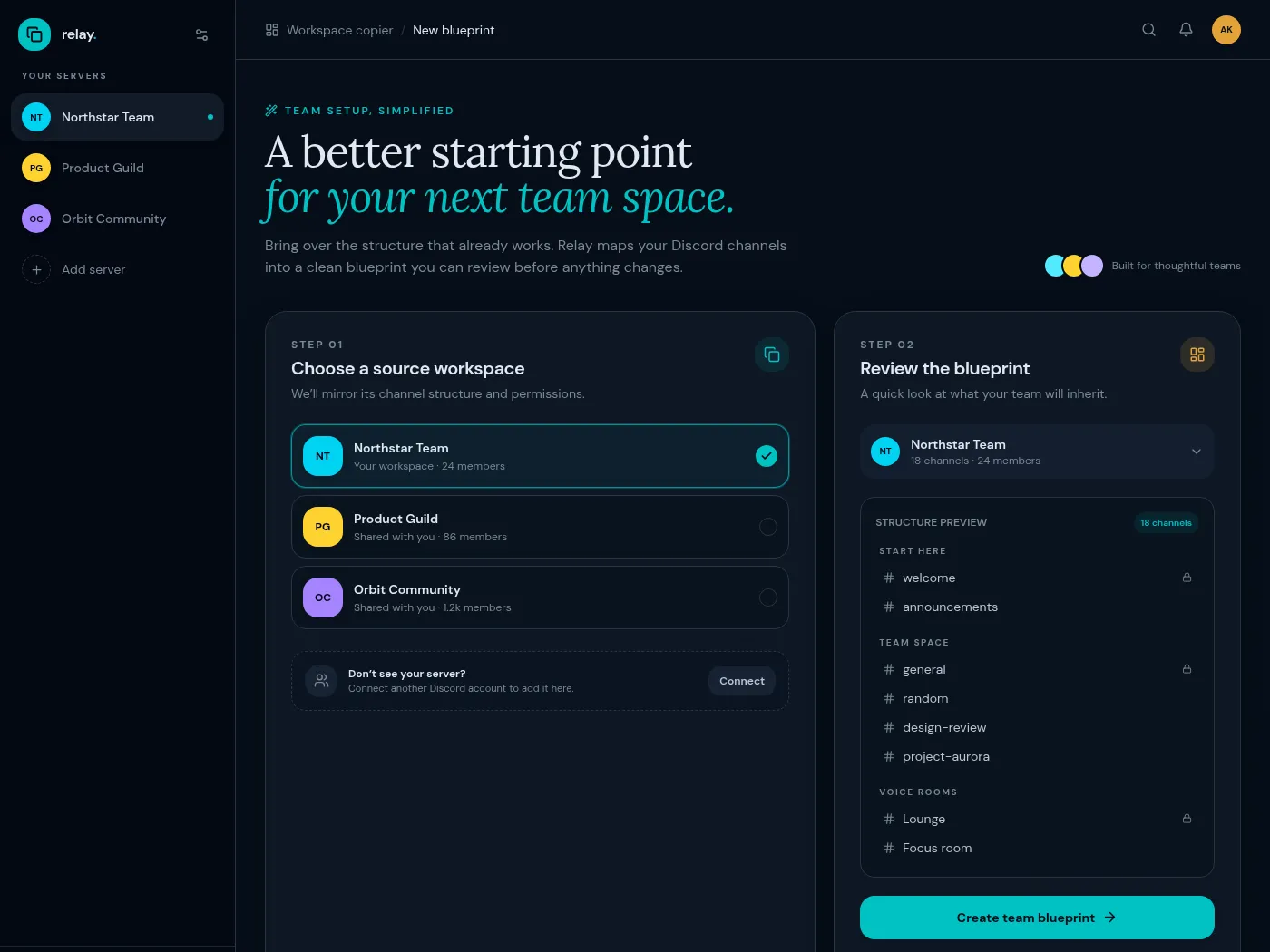 Discord Server Cloner