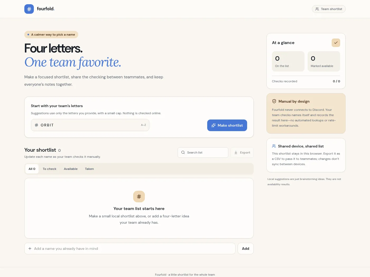 Discord Name Checker