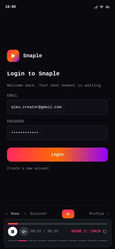 Snaple Social Video App
