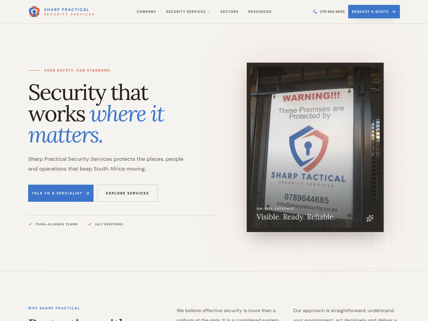 SSGSA-Inspired Modern Website