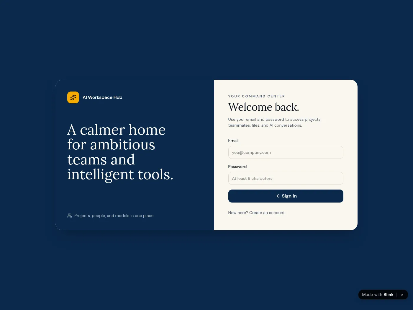 AI Workspace Hub