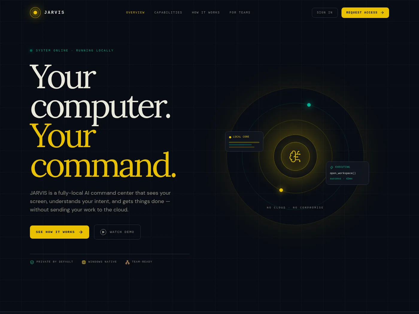 JARVIS Local AI Assistant