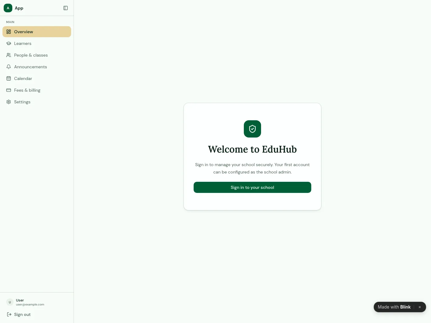 EduHub Africa SaaS