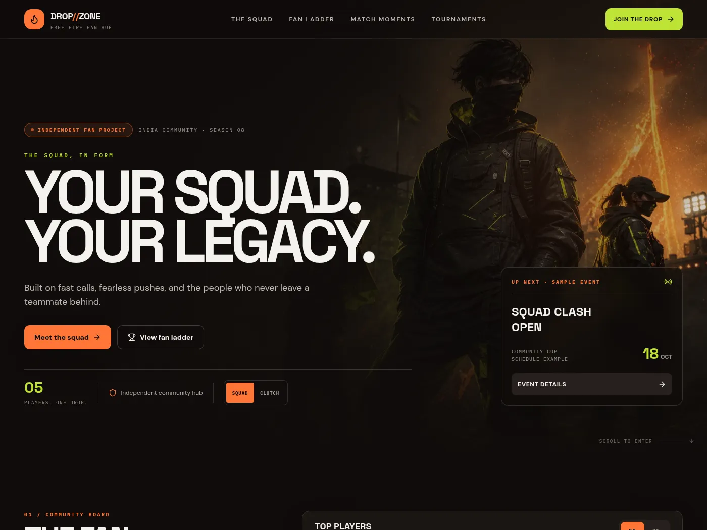 Free Fire Fan Hub