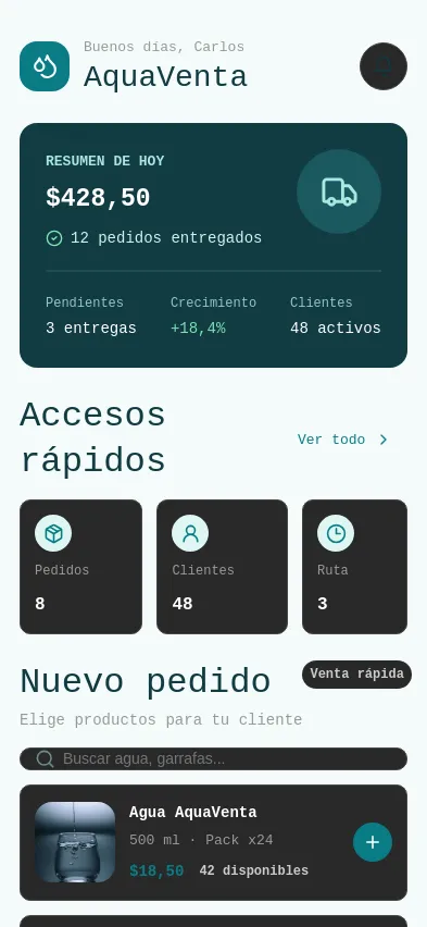 AquaVenta Mobile