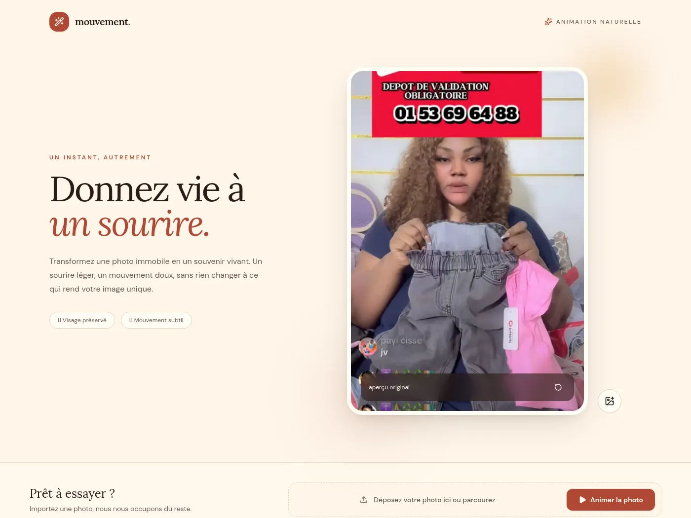 Photo Animateur
