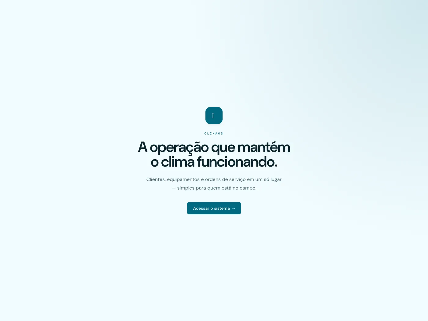 ClimaOS Service Manager