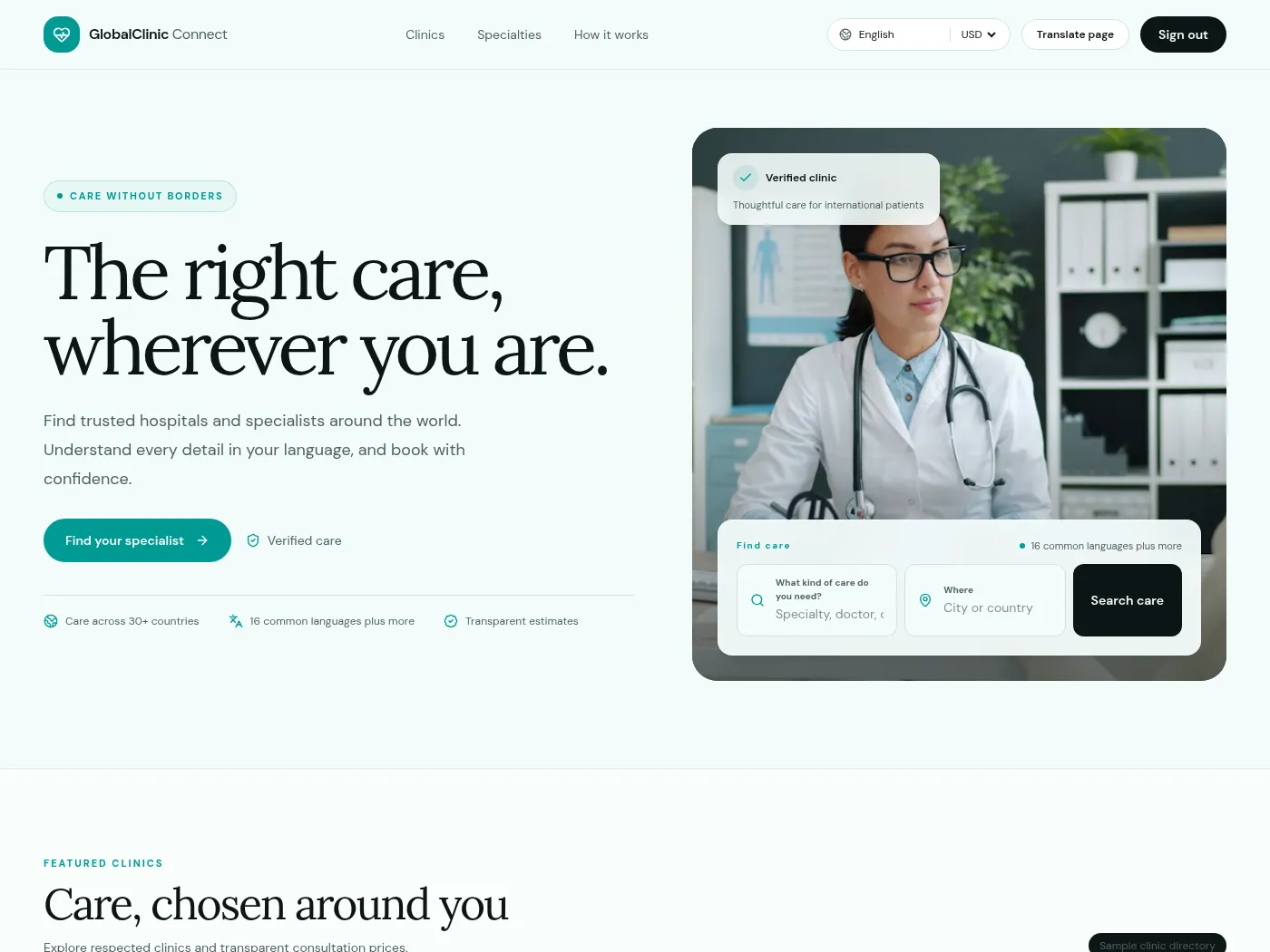 GlobalClinic Connect