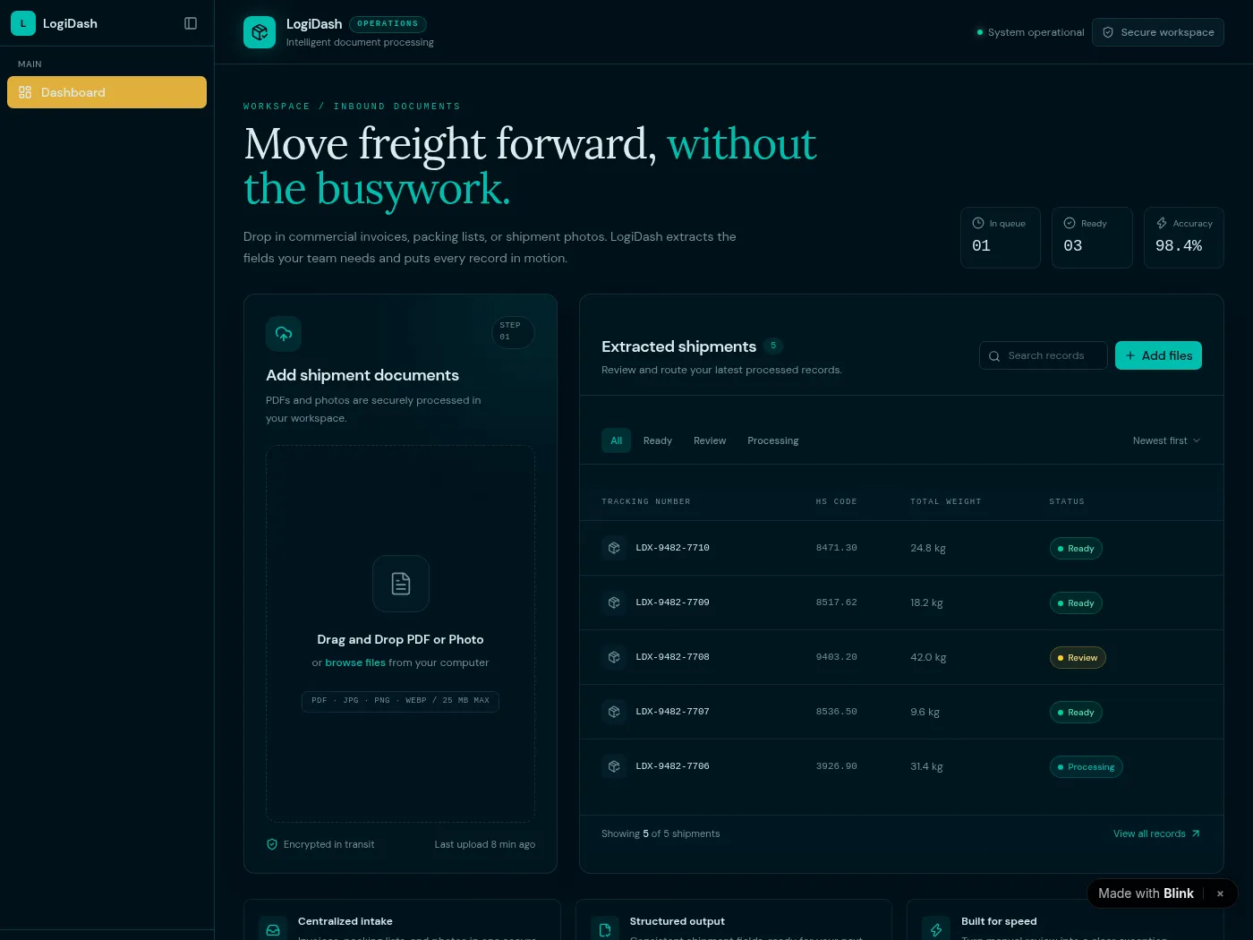LogiDash Uploader