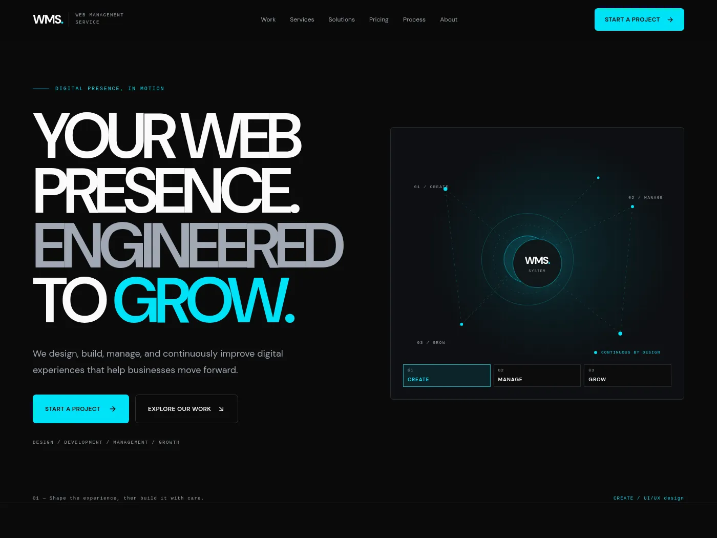 WMS Digital Agency Site