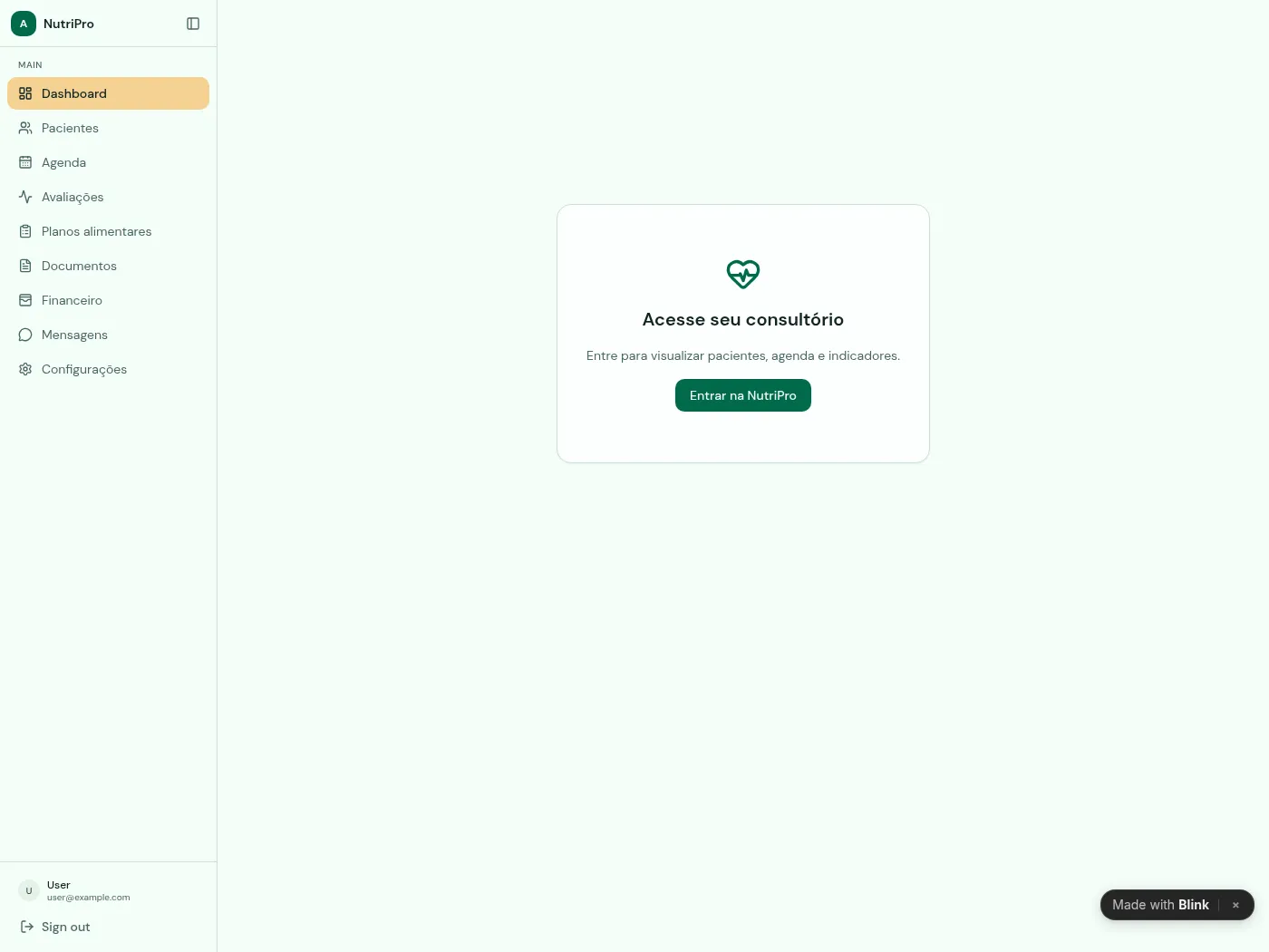 NutriPro Platform