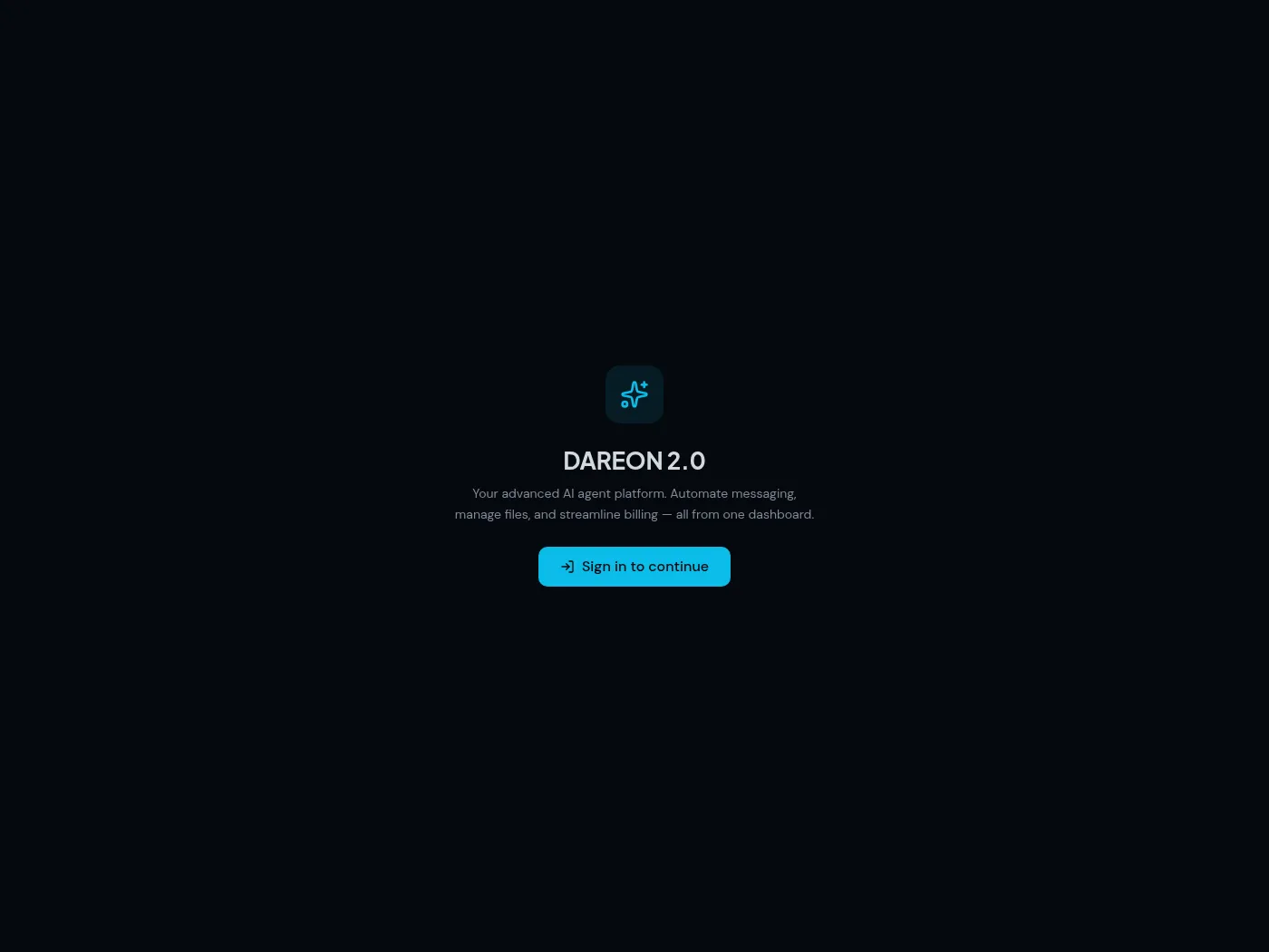 DAREON 2.0 AI Dashboard