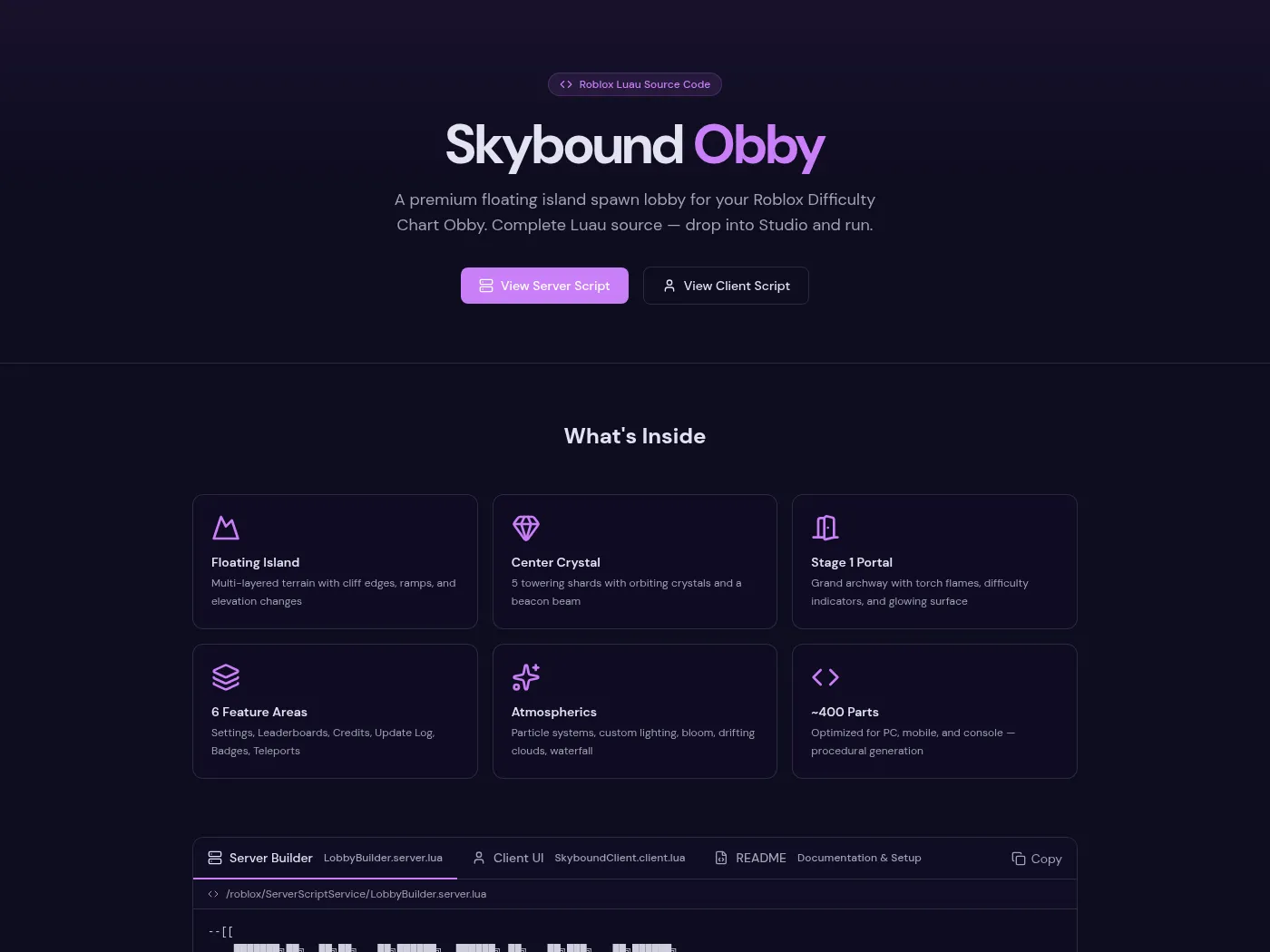 Skybound Obby Lobby