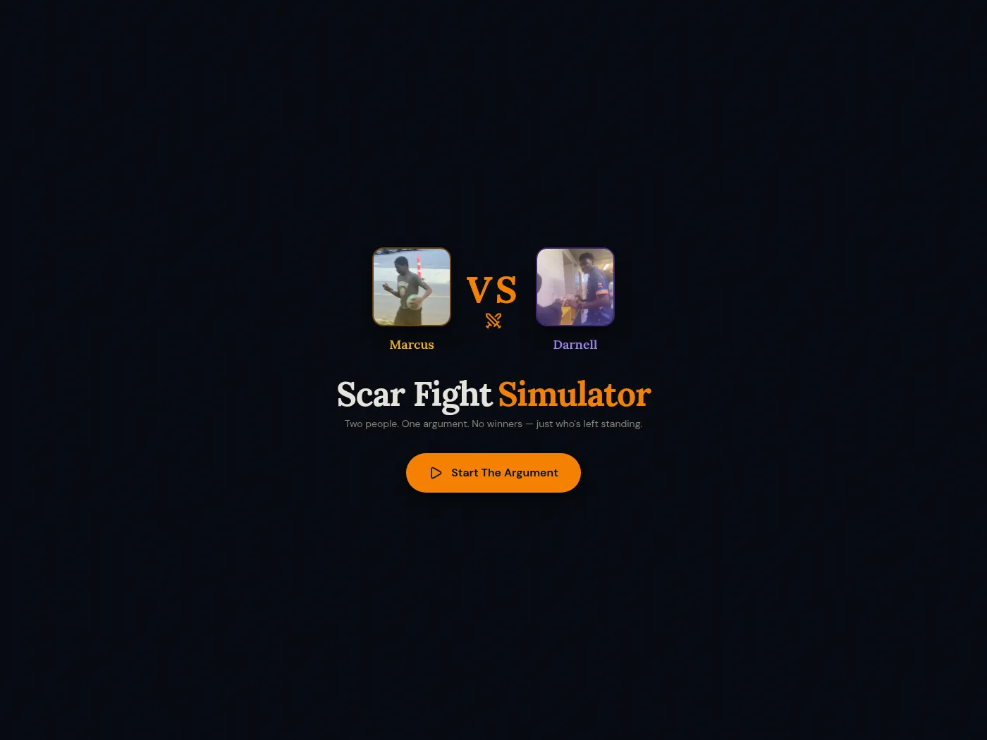 Scar Fight Simulator