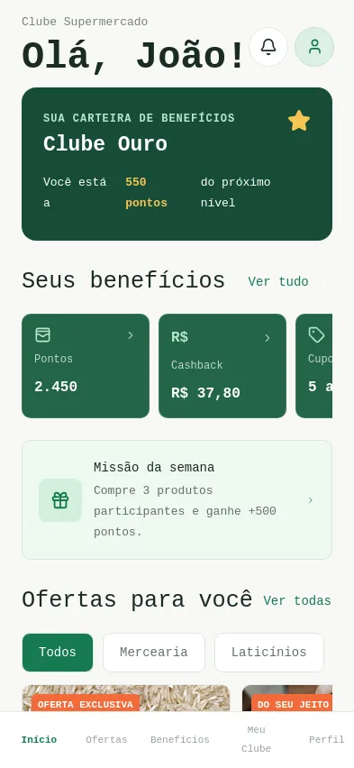 Supermercado Club App