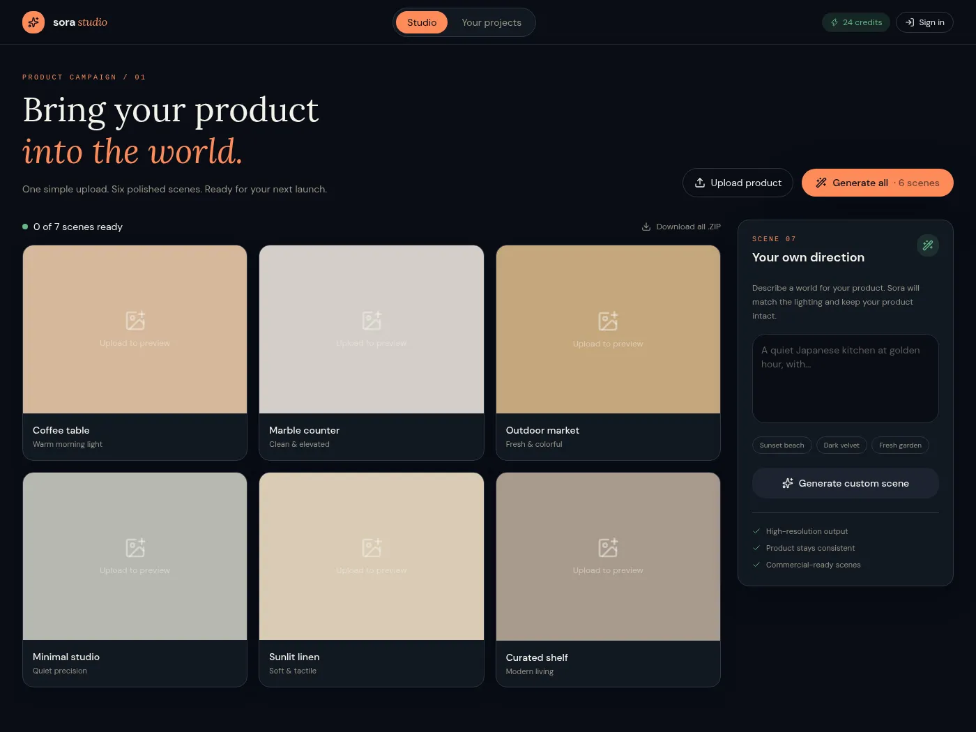 AI Product Photo Studio