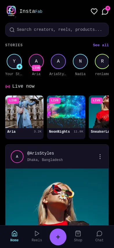 InstaFab Neon