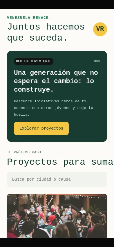 Venezuela Renace App