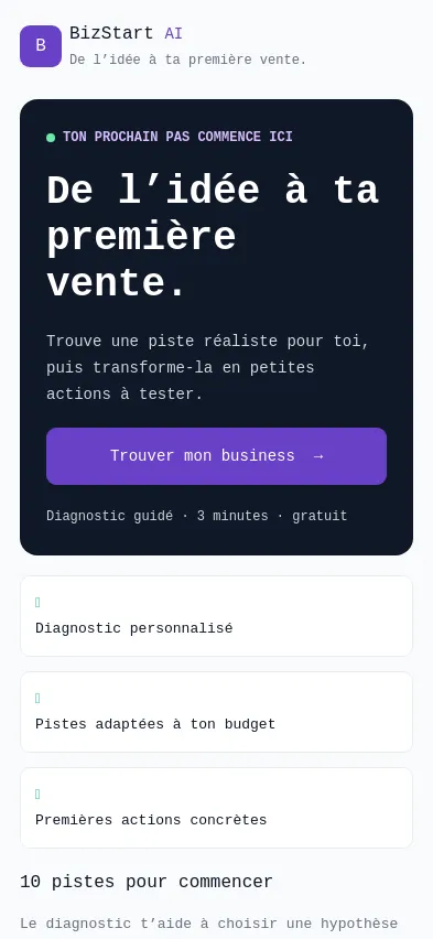 BizStart AI
