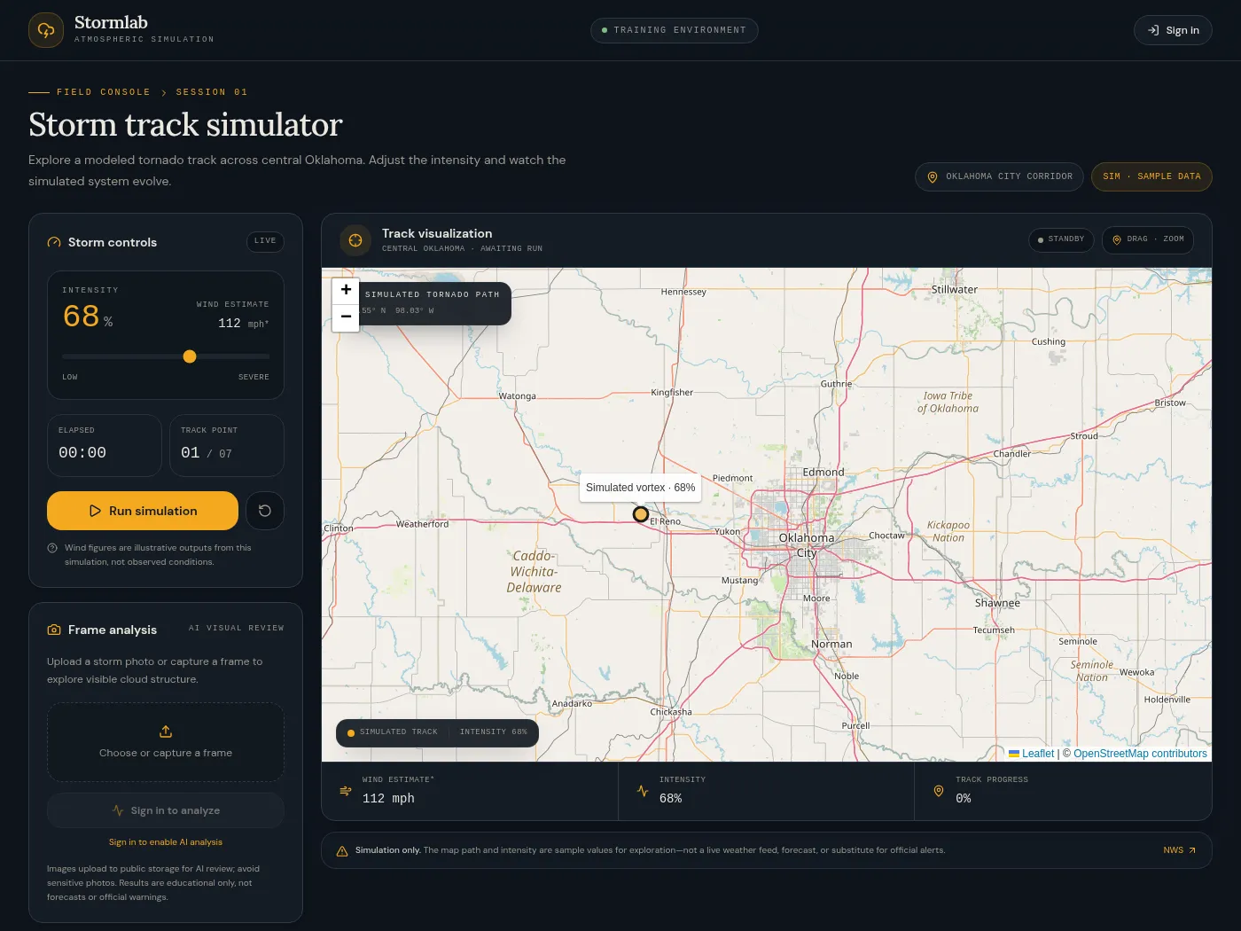 AI Tornado Tracker