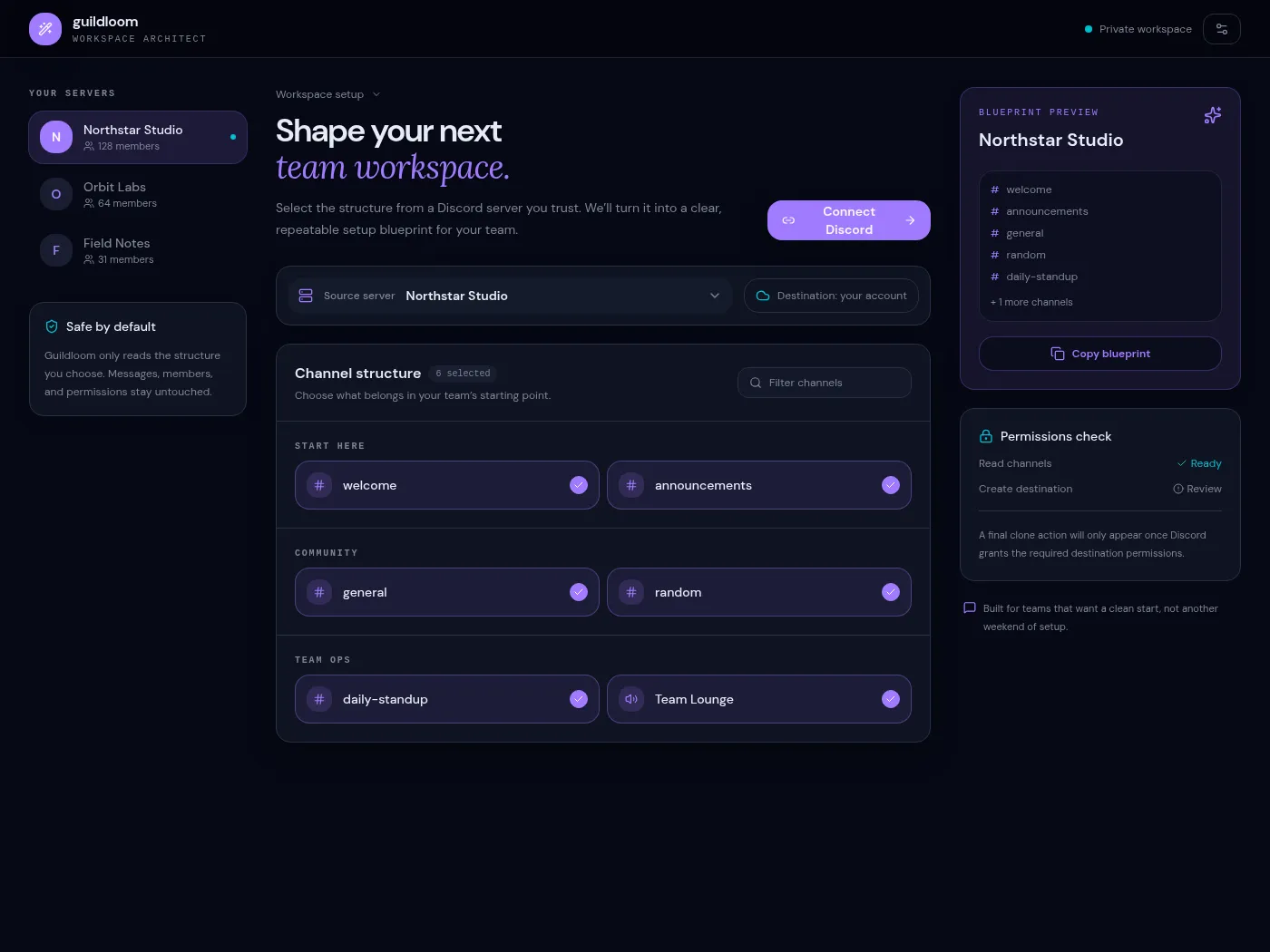 Discord Server Cloner