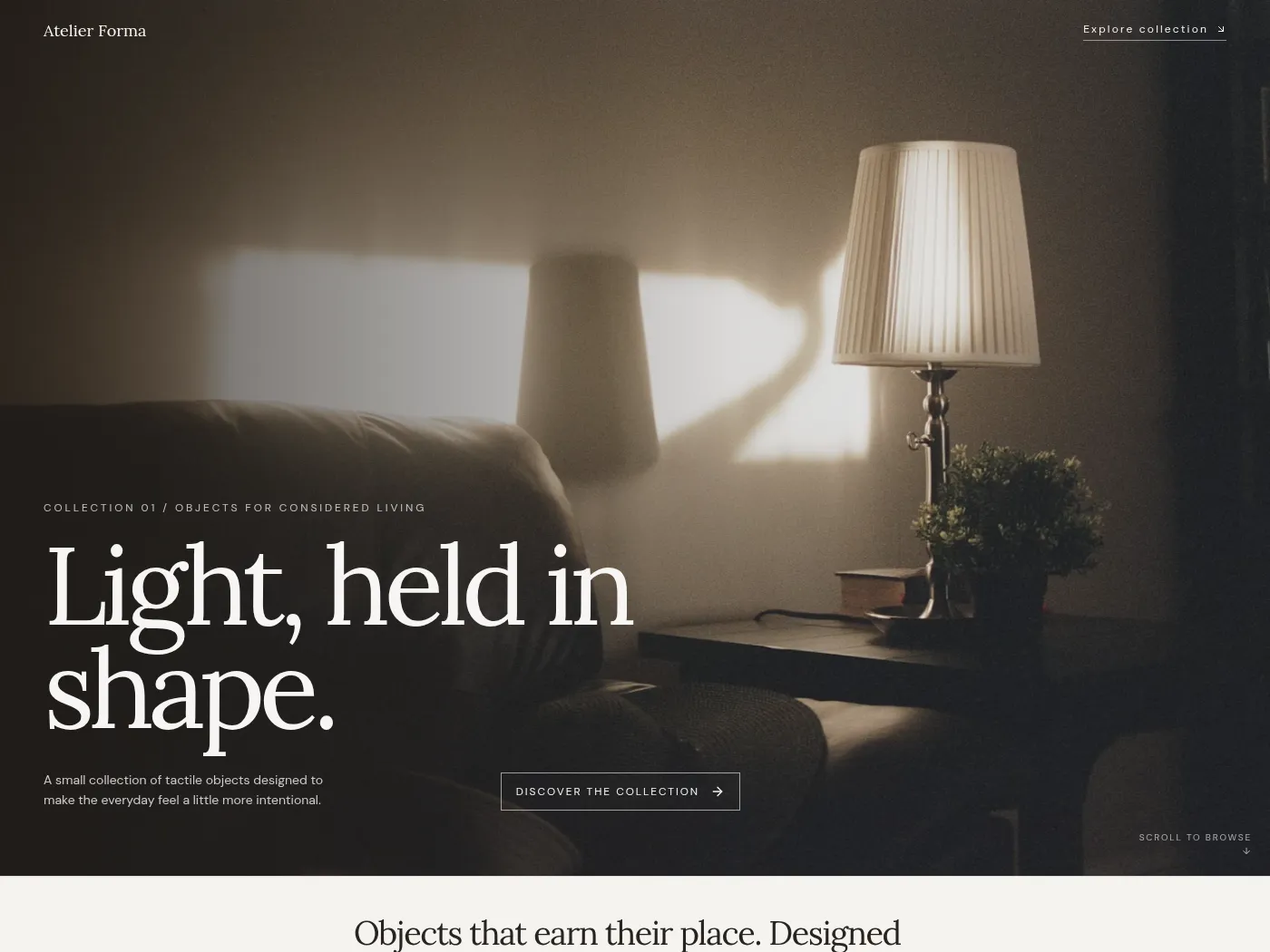 Product Showcase Site