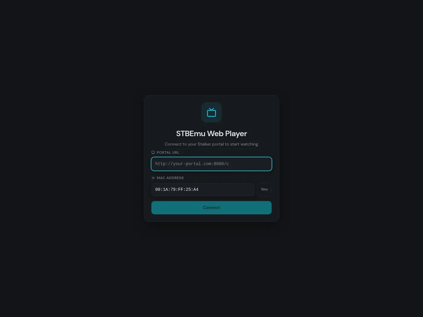 STBEmu Web Player