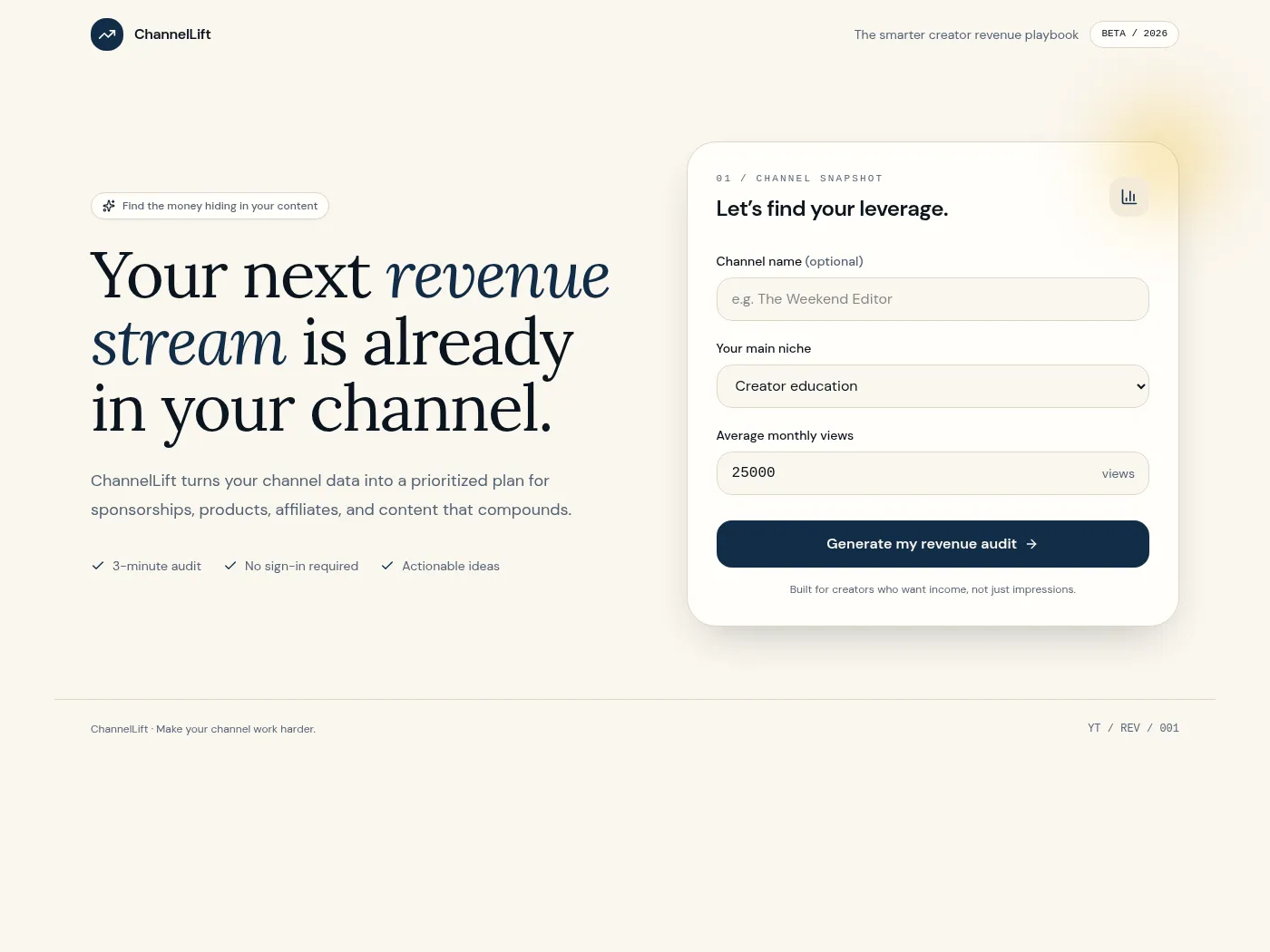 YouTube Revenue Booster