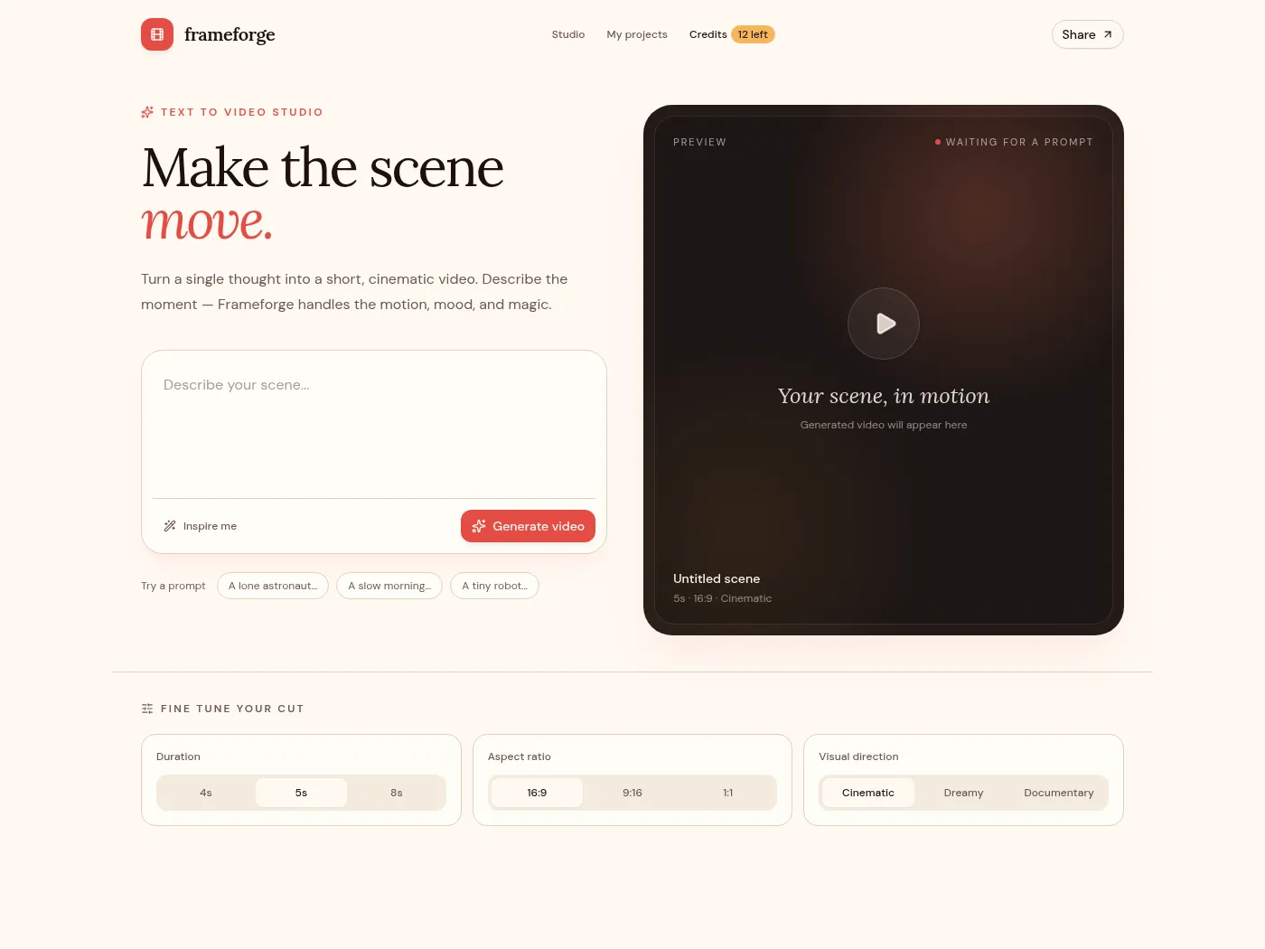 Text2Vid Generator