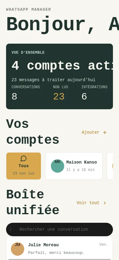 WhatsManager Mobile