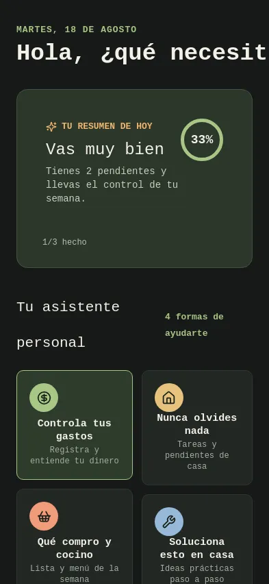 Vida Asistente App