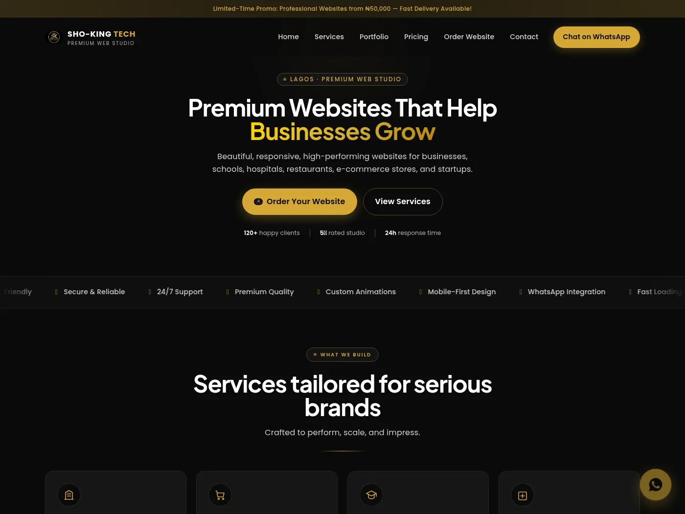 SHO-KING Tech Portfolio