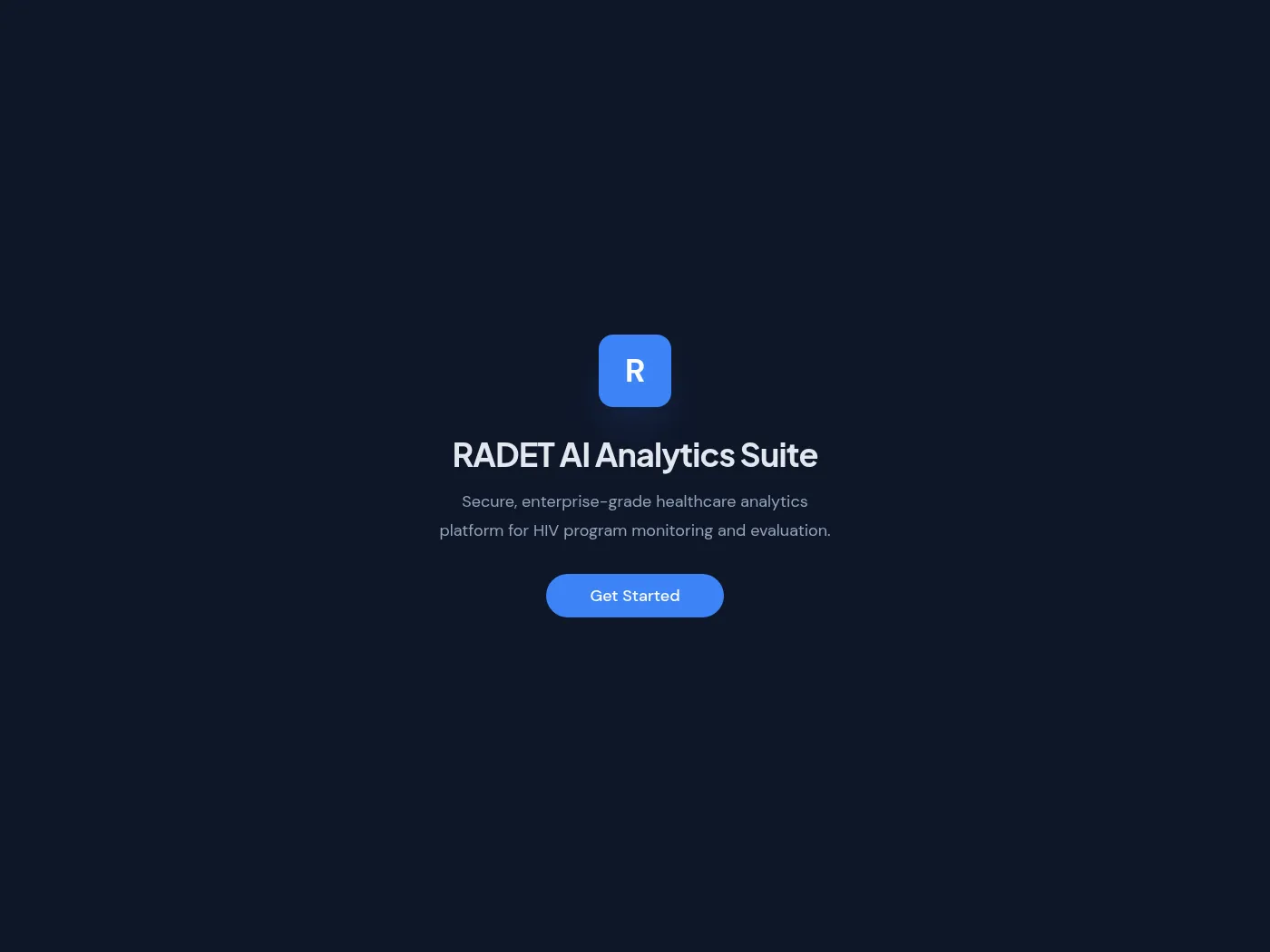 RADET AI Analytics Suite