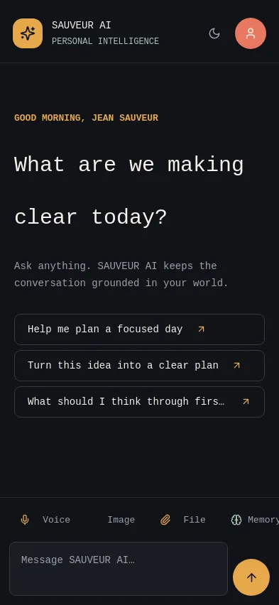 SAUVEUR AI Super App