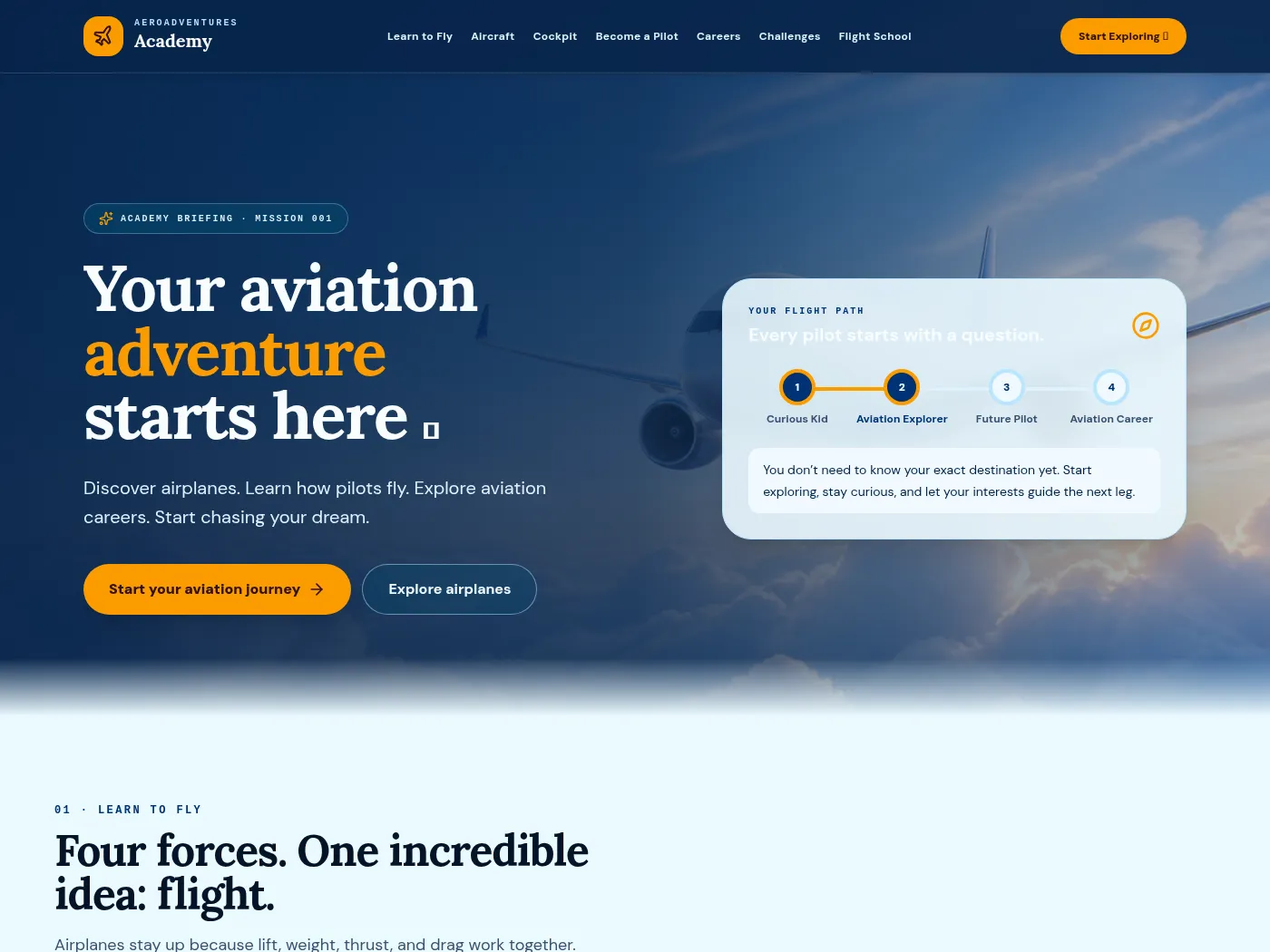 AeroAdventures Academy